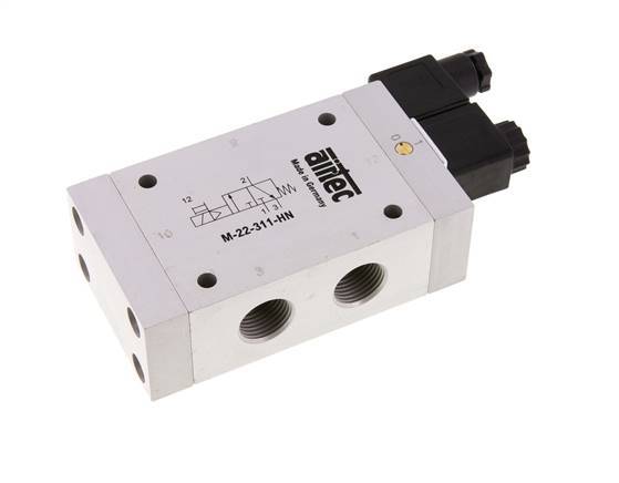 3/2 G1/2'' NC Solenoid Valve 115V AC 2-10bar/28-140psi Airtec | Tameson.com