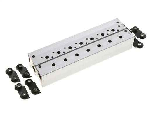 4xG1/4'' Manifold 7-Station Festo 576470 VABM-B10-20S-G14-7-P3 ...