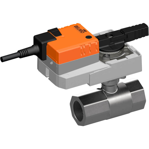 Belimo Ball Valve Rp1-1/4 Kvs32 24VAC/DC 90s 2/3-point 20Nm IP54 R2032 ...