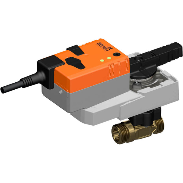 Belimo Characterized Valve G3/4 Kvs1 24VAC/DC 9s 2-10V 8Nm IP54 R408DK ...