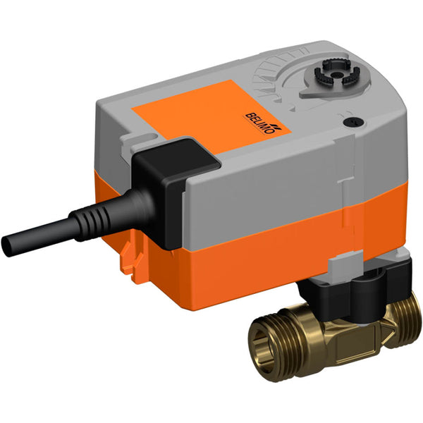 Belimo Characterized Valve G3/4 Kvs1 24VAC/DC Fail-Safe 90s 2-10V 2.5N ...