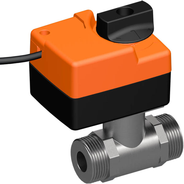 Belimo Ball Valve G1 Kvs8.6 230VAC 105s 3-point 2Nm IP40 R415/TR230-3 ...