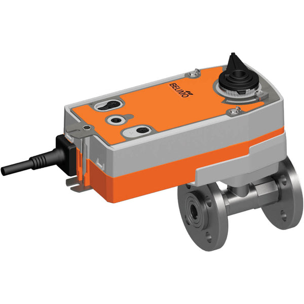 Belimo Ball Valve DN25 Flange Kvs26 24VAC/DC Fail-Safe 75s 2-point 10N ...